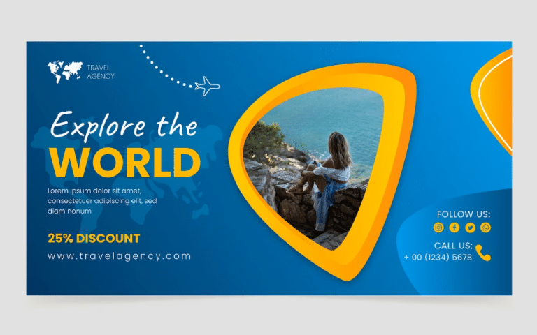 Những mẫu banner du lịch đẹp tải miễn phí tại icn-insieunhanh